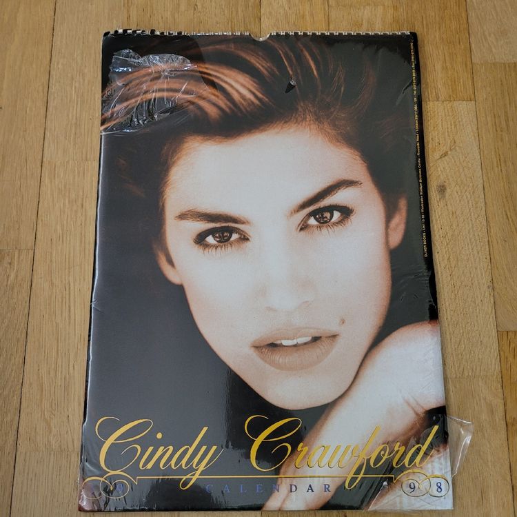 Cindy Crawford Kalender 1998 - Ungeöffnet & Top Zustand! (Neu und ...
