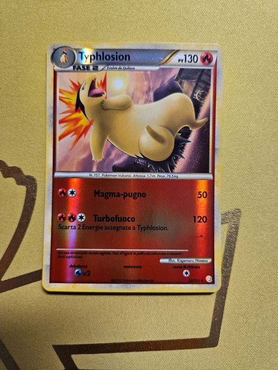 HeartGold SoulSilver - Typhlosion | Kaufen auf Ricardo