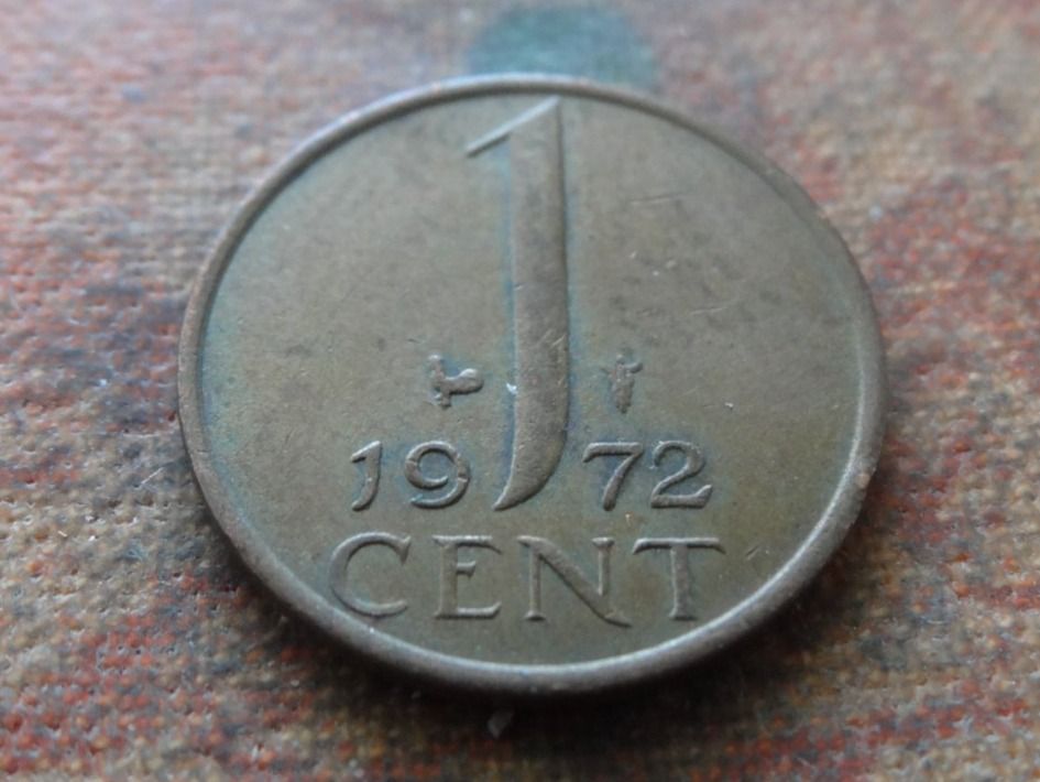 PAYS-BAS Nederland 1 Cent 1972 (Gebraucht) in Romanel-sur-Lausanne für ...