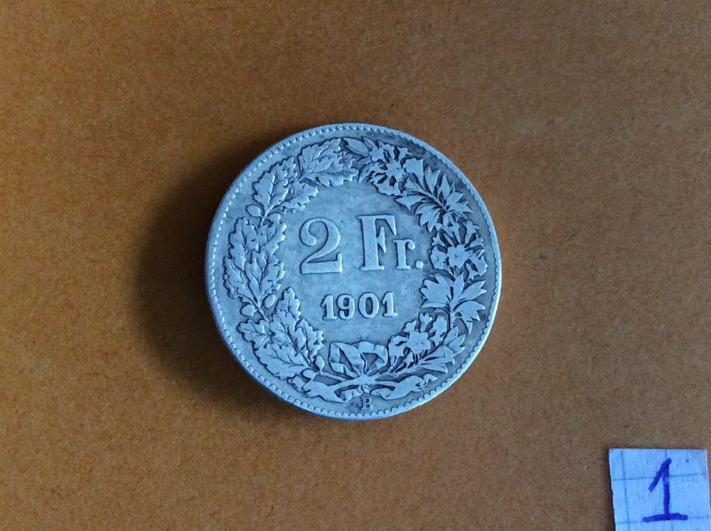 2 francs 1901 Pièce Rare | Kaufen auf Ricardo