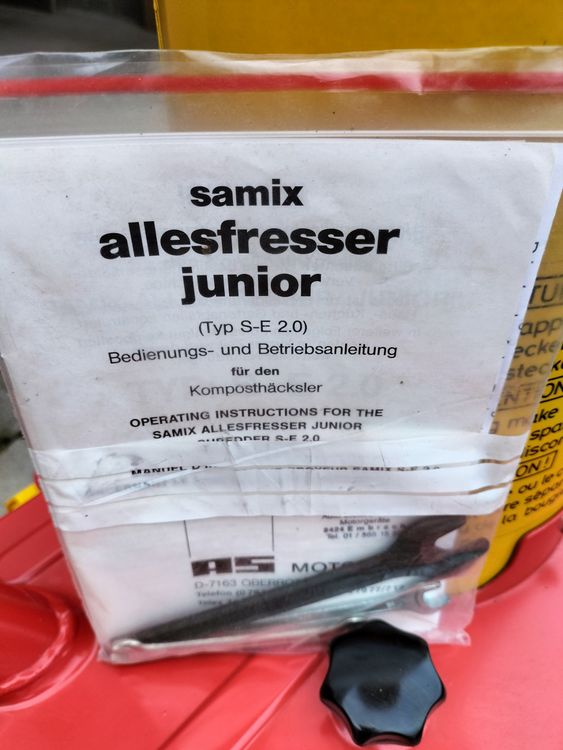 Häcksler AS Motor Samix S-E 2.0 gebraucht, Top Zustand (Gebraucht) in ...
