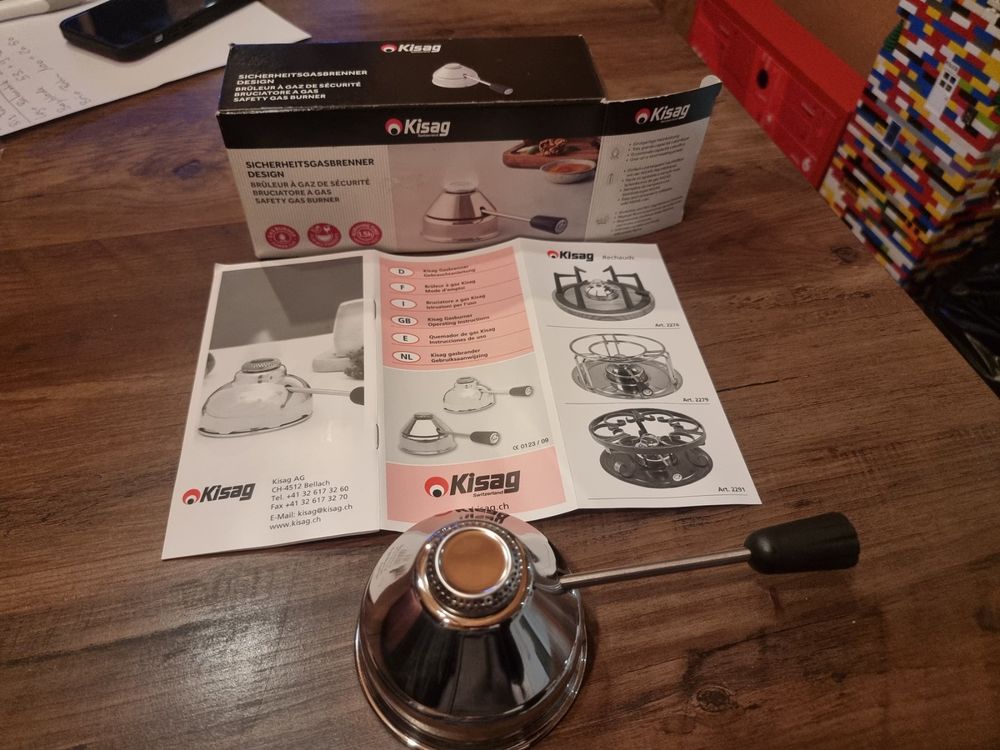 Kisag Sicherheitsgasbrenner | Kaufen auf Ricardo