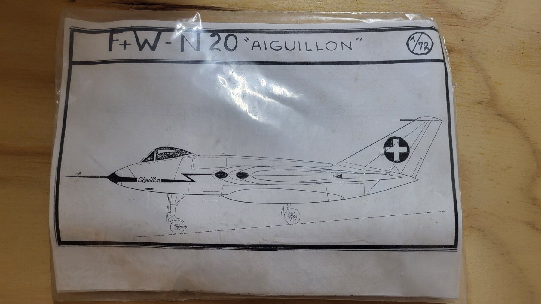 F+W N-20 Aguillon Vacuform Kit 1/72 (Neu und originalverpackt) in ...