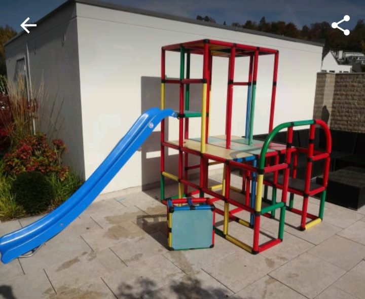Quadro Kinderspielplatz über 500 teile und 2 Rutschen (Gebraucht) in ...