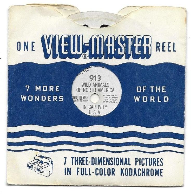 View Master: Scheibe Nr. 913 WILD ANIMALS OF NORTH AMERICA | Kaufen auf ...