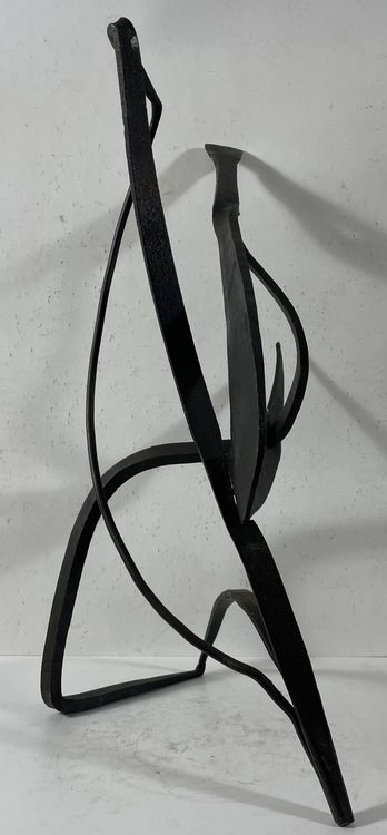 Interessante grosse Eisen Skulptur unleserlich Signiert | Kaufen auf Ricardo