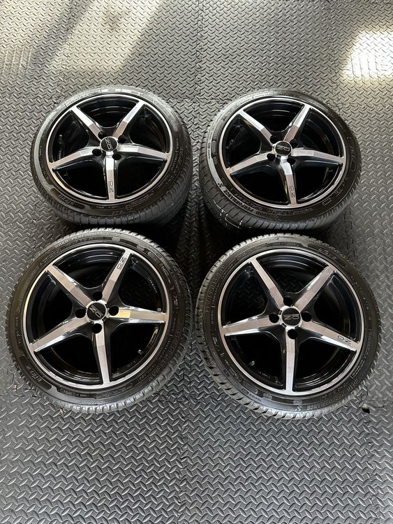OZ Canova 7x16 ET37 4x100 / Riken Road Performance (Gebraucht) in ...