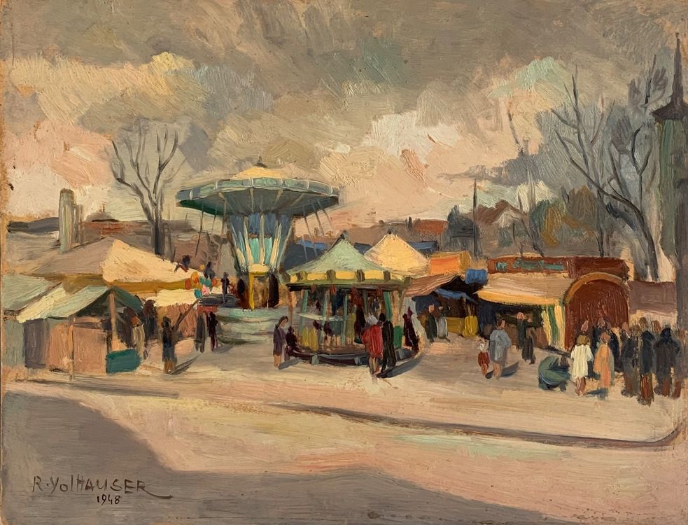 Renée Yolande Hauser (1919-2008) Gemälde | Kaufen auf Ricardo