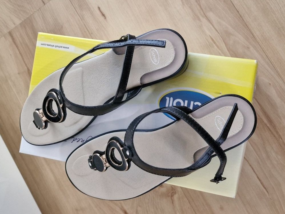 Scholl Yoko Flip-Flop in Schwarz | Kaufen auf Ricardo