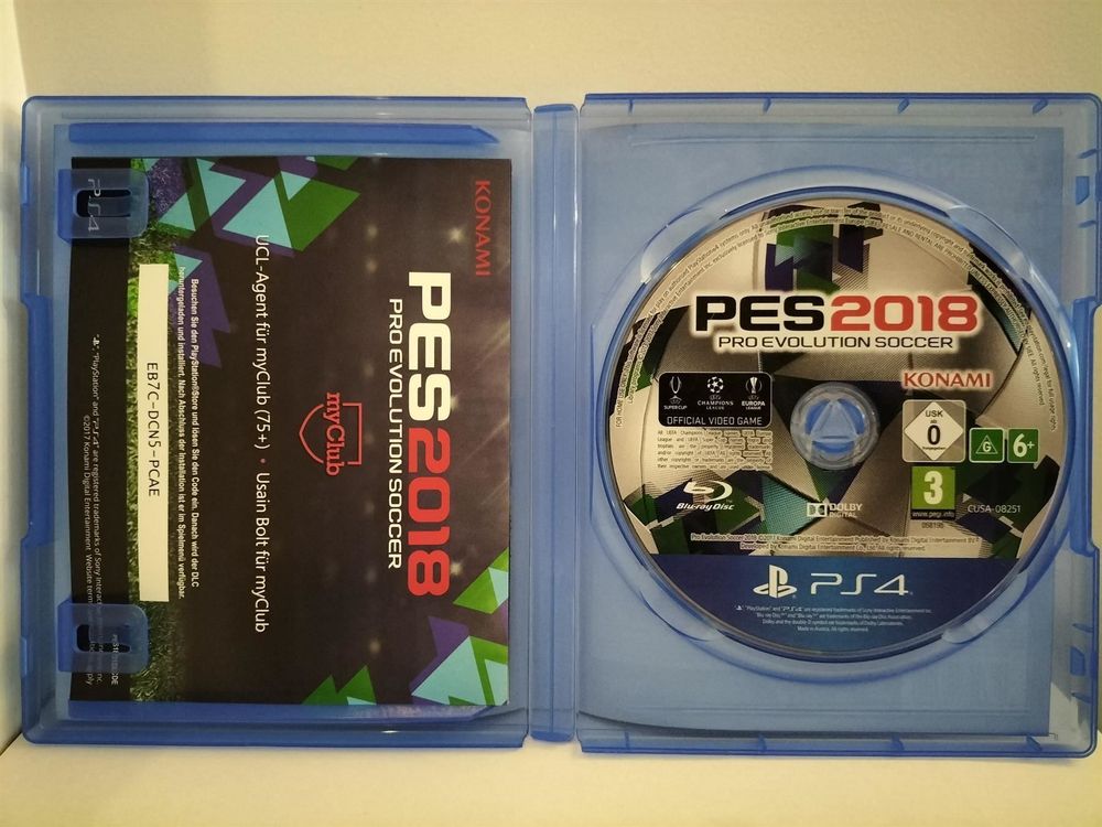 PES 2018 - Pro Evolution Soccer (PS4) (Gebraucht) in Nürensdorf für CHF ...