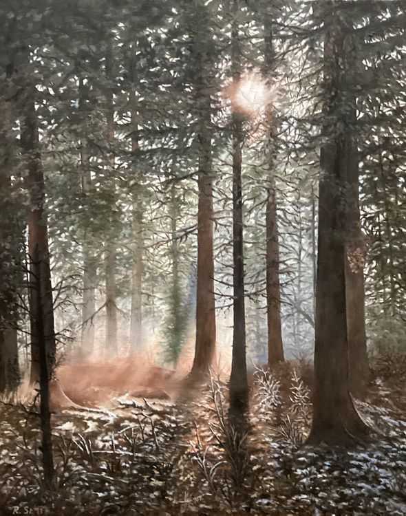 Ölgemälde Wald | Kaufen auf Ricardo