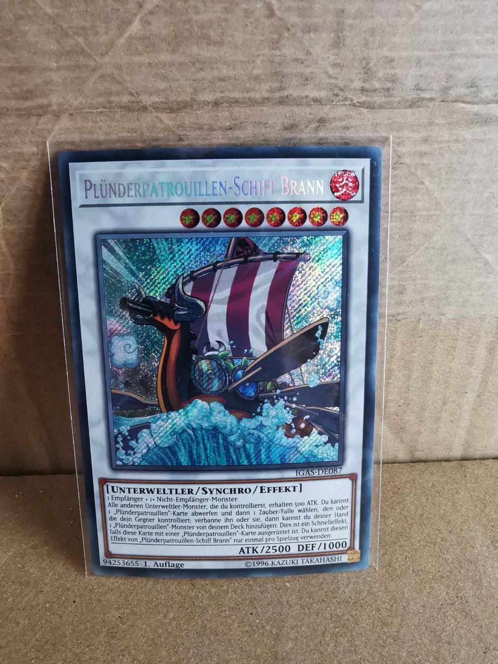 yugioh/IGAS/Plünderpatrouillen-Schiff Brann (Neu (gemäss Beschreibung ...