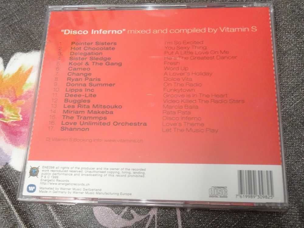 Disco Inferno - DJ Vitamin S CD (Gebraucht) in Olten für CHF 3 – mit Lieferung auf Ricardo kaufen
