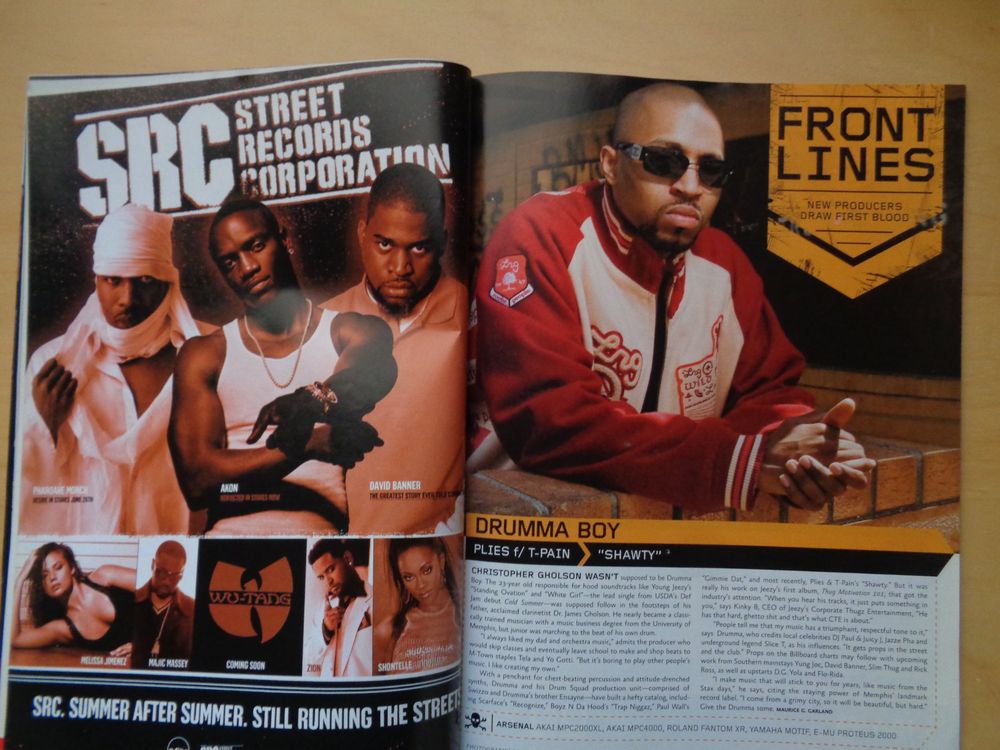 XXL Scratch magazine July 2007 Dipset Marley Marl Lil Wayne (Gebraucht ...