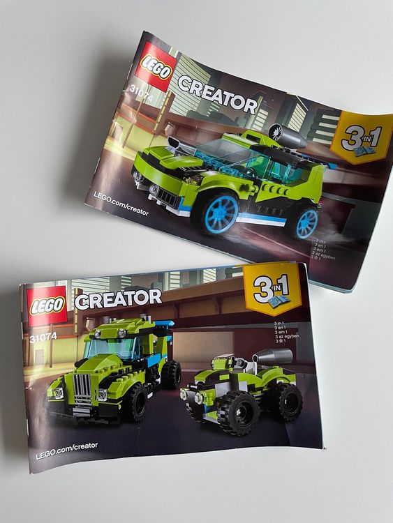 LEGO Creator Rocket Rally Car (31074) (Gebraucht) in Unterlangenegg für ...