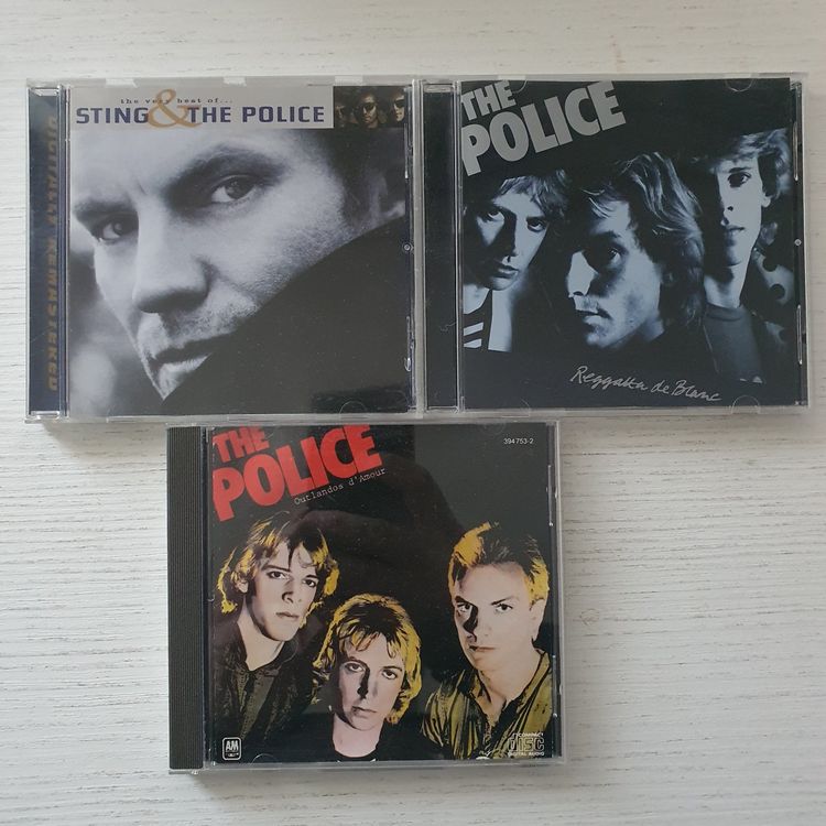 Police 2 cds + Sting 1 getestet cd (Gebraucht) in Petit-Lancy für CHF 6 ...