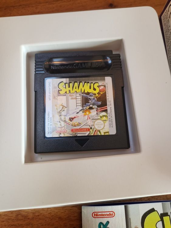 NINTENDO GAME BOY COLOR SPIEL SHAMUS 60 STÜCK (Neu und originalverpackt ...