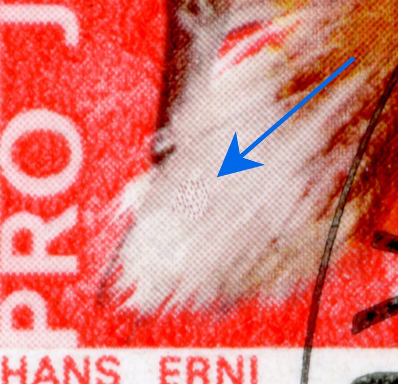 Abart: PJ J217 / J217.3.01+3.02 Retouche Schwanzspitze, 1966 | Kaufen ...