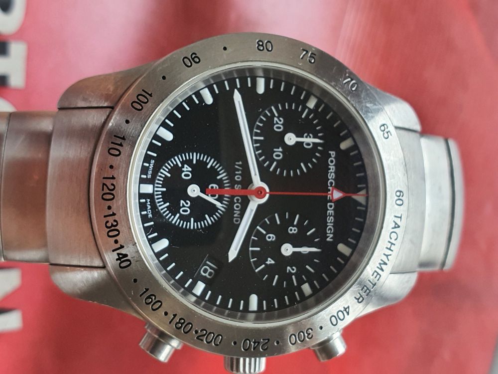 122 Porsche Design P10 Chronograph Eterna 6604.41 | Kaufen auf Ricardo