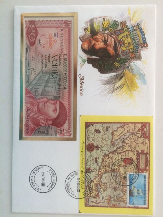 Banknotenbrief Mexico (Neu und originalverpackt) in Muralto für CHF 2.95 – mit Lieferung auf ...