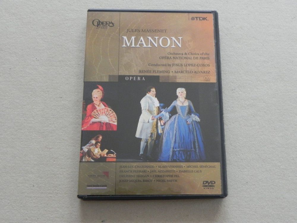 DVD Oper / Oprea Manon Jules Massenet (Gebraucht) in Siebnen für CHF 16 ...