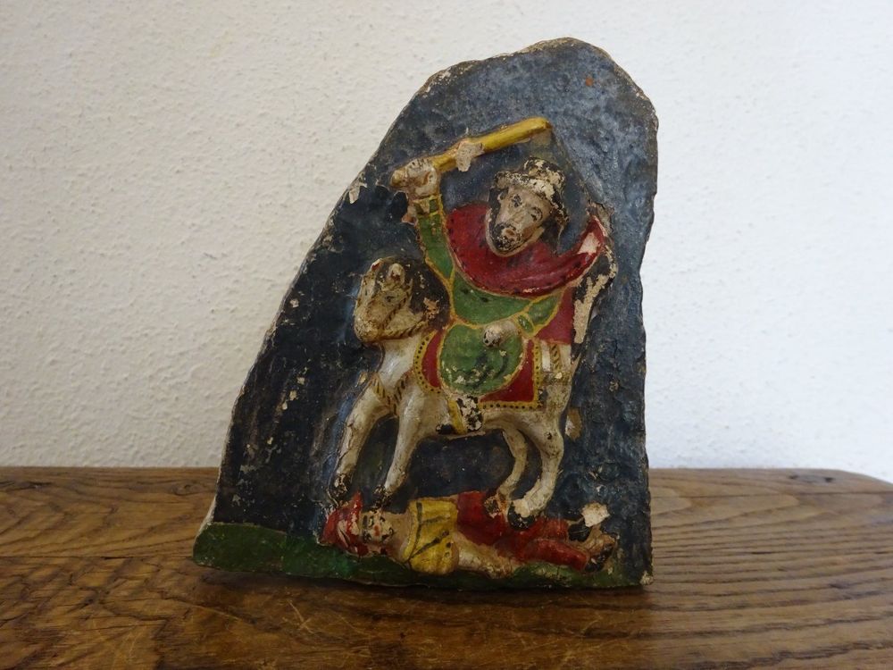 Mauerstein Ikone / Hl. Jakob Matamoro Reliquie (Gebraucht) in Esslingen ...