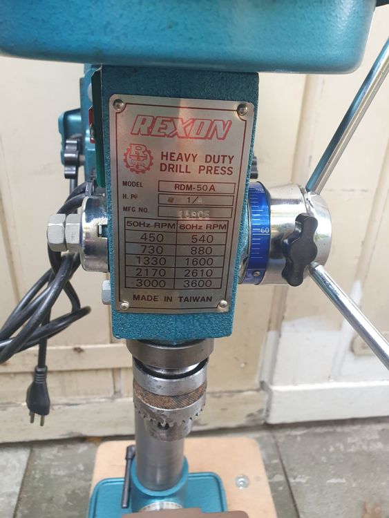Tischbohrmaschine REXON Model: RDM-50A (Gebraucht) in Niedergösgen für ...