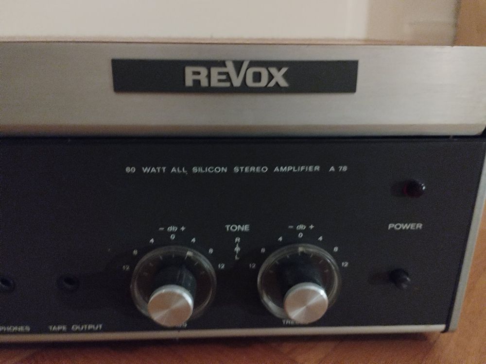 REVOX A 78 MK II-100W-STEREO-AMPLIFIER (Gebraucht) in Zürich für CHF 115 – mit Lieferung auf ...