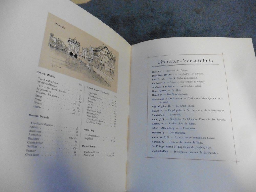 Schweizer Bauart,G.Fatio/G.Luck,1904,Künstl.,AG-Strohdach (D'occasion ...