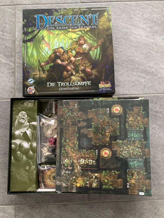 Descent (2.Edition) + 3 Erweiterungen + 3 Solo-Erweiterungen | Kaufen ...