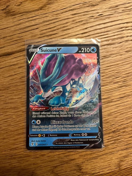Pokemon Suicune V Drachenwandel (Neu (gemäss Beschreibung)) in ...