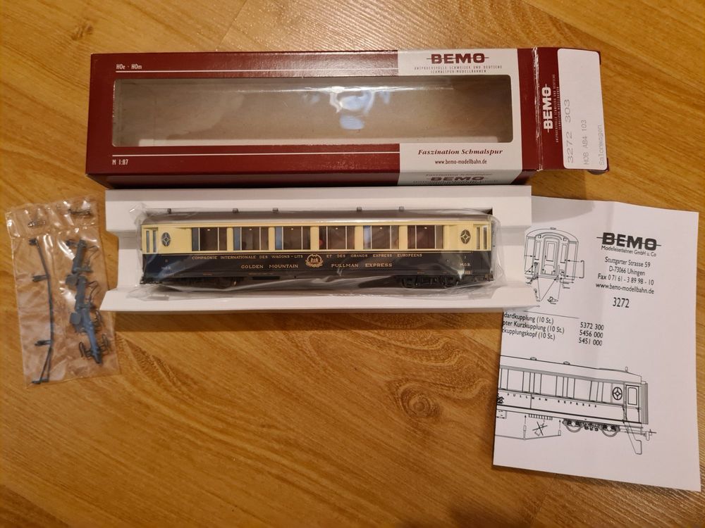 Bemo 3272 303 MOB AB 4 103 Salonwagen (Neu und originalverpackt) in Illhart für CHF 138 – mit ...