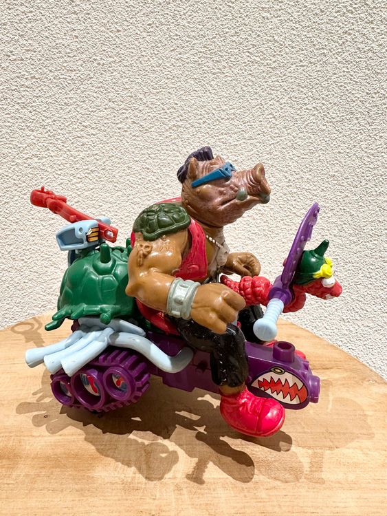 1990 tmnt vintage sludge mobil bebop ninja turtles 90er rar (Gebraucht ...