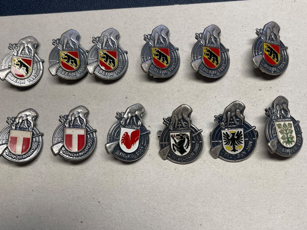 Lot Abzeichen Jagd / Jäger (Gebraucht) in für CHF 26 – mit Lieferung ...