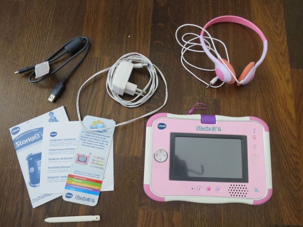 VTech Storio 3 S Lernkonsole pink (Gebraucht) in Buchrain für CHF 9 ...