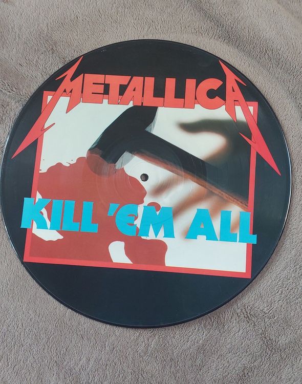 Metallica Picture Disc kill em all ohne barcode sehr selten (Gebraucht ...