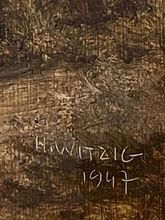 Hans WITZIG (1889-1973) Öl Gemälde (Gebraucht) in Root für CHF 85 – mit ...