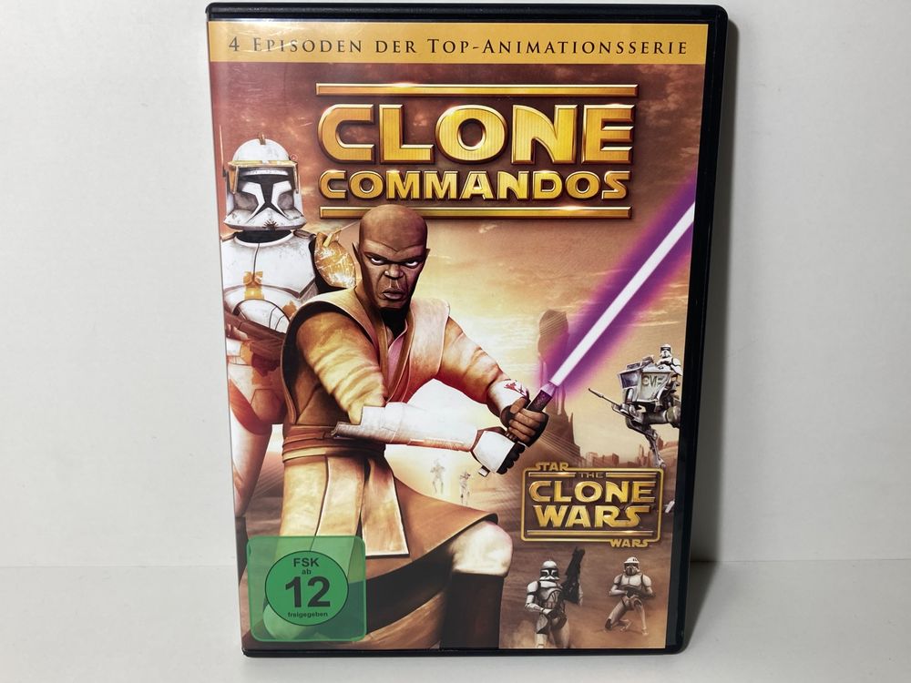 Star Wars - The Clone Wars Clone Commados DVD (Gebraucht) in Wilderswil ...