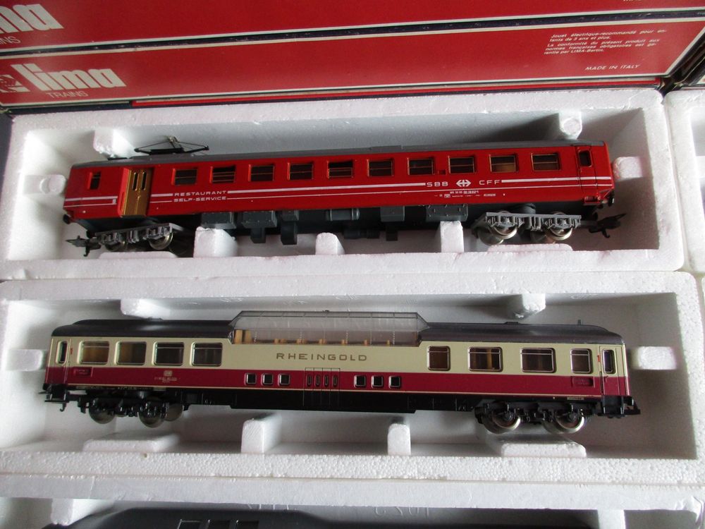 Lima HO/GS 8 Stk. Personenzugwagen verschiedene in OVP (151) (Gebraucht ...
