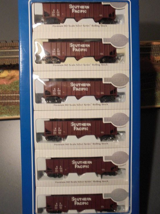 US-Kohlewagen Set: SP 3-Bay Hopper (Bachmann) (Gebraucht) in Wolfwil ...