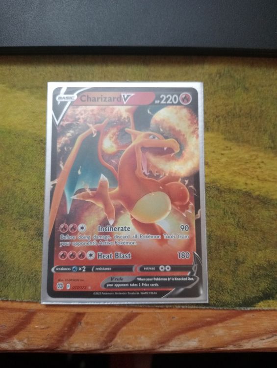 Charizard V BRS 017/172 englisch (Neu (gemäss Beschreibung)) in ...