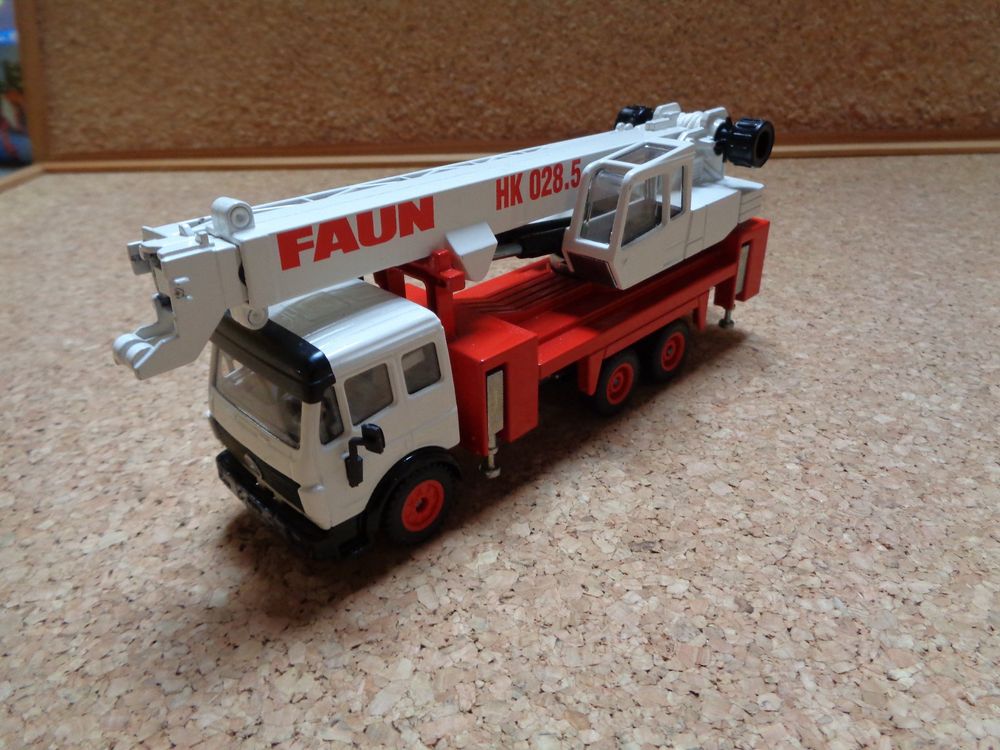 SIKU 3723 Mercedes Sk mit FAUN Autokran | Kaufen auf Ricardo