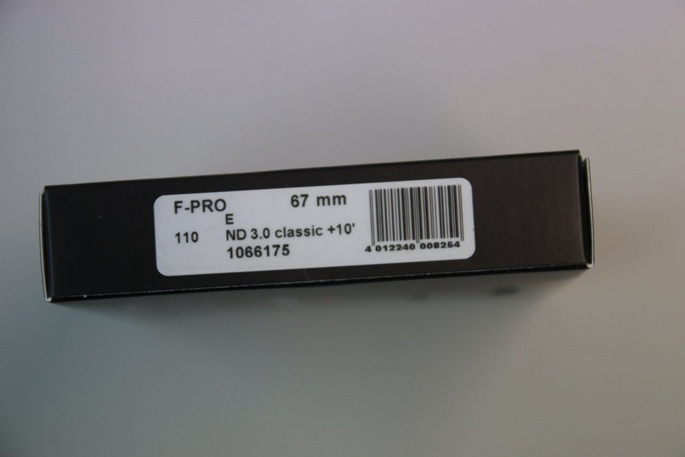 B+W F-Pro Graufilter 67mm ND 3.0 (+10) (Neu und originalverpackt) in Zofingen für CHF 39 – mit ...