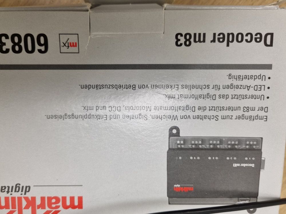 Märklin 60832 Decoder m83 (Gebraucht) in Ried (Muotathal) für CHF 25 ...