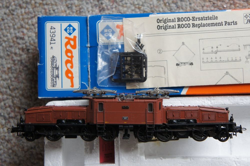 Roco H0 43941 SBB Ce 6/8 II Lok, braun, WS, Analog, wie neu (D'occasion) à Ins pour CHF 130 ...
