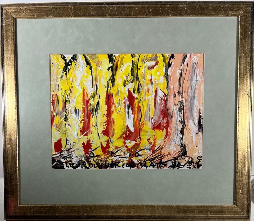 Jean-Pierre Corpataux (1950) Grosse Abstrakte Gemälde (Gebraucht) in Root für CHF 174 – mit ...