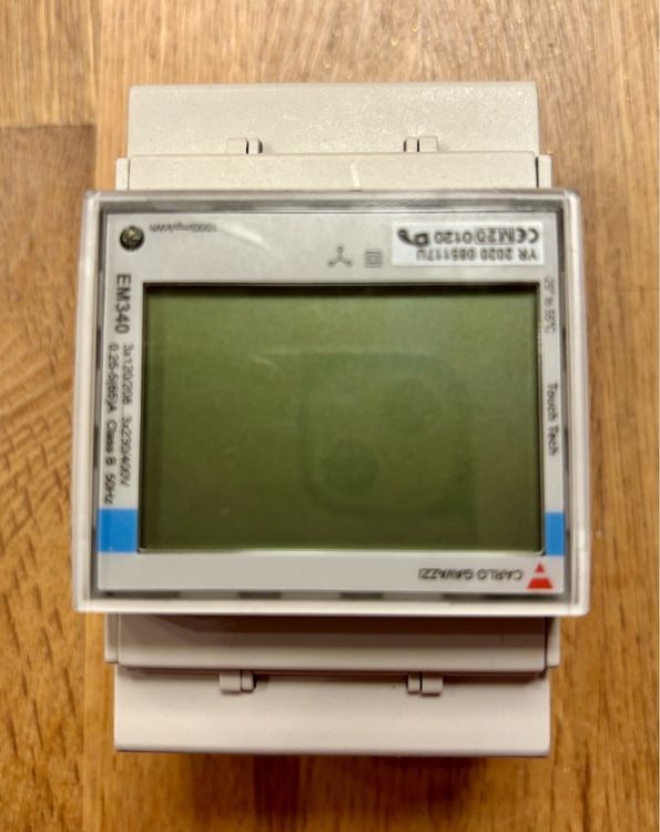 Energzähler Carlo Gavazzi EM340 dreiphasen 3x230/400V (Gebraucht) in ...