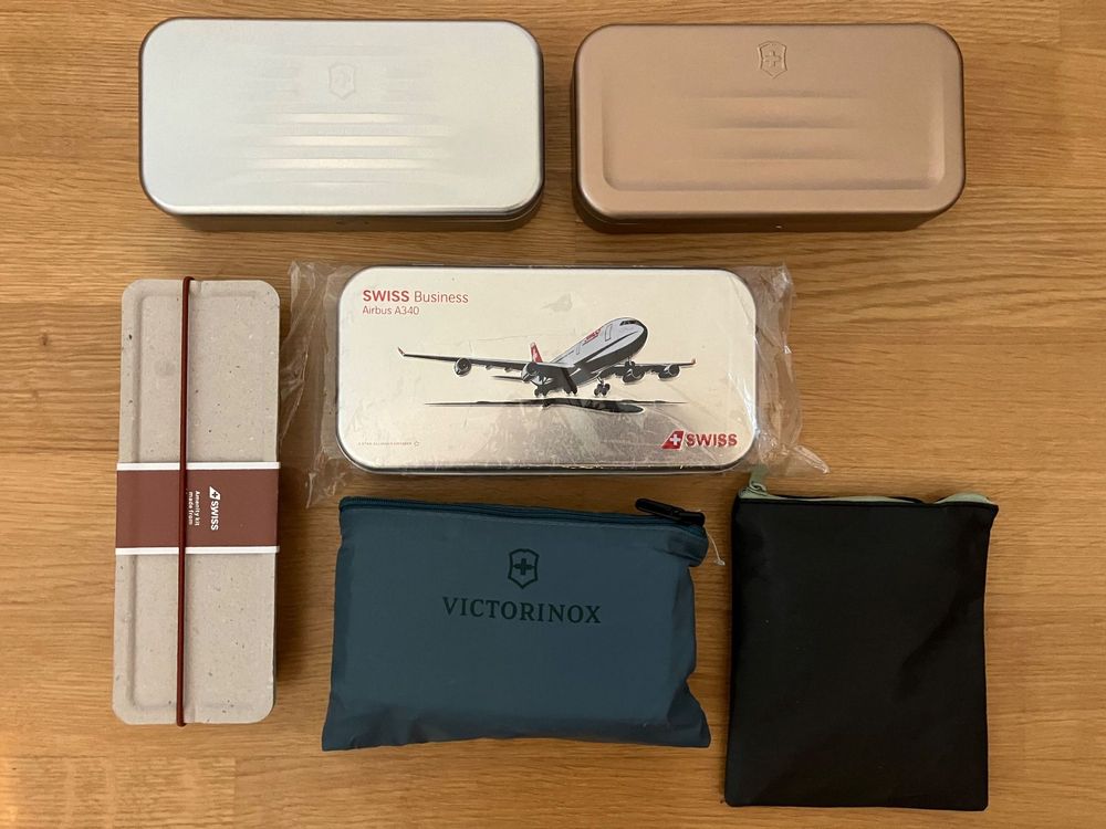 Diverse Swiss Int. Air Lines Amenity Kits Business/Premium Y (Neu ...