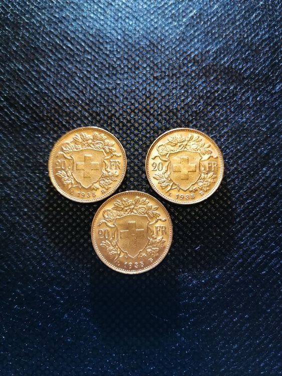 GOLDVRENELI 20 Fr./ 1 Stück | Kaufen auf Ricardo