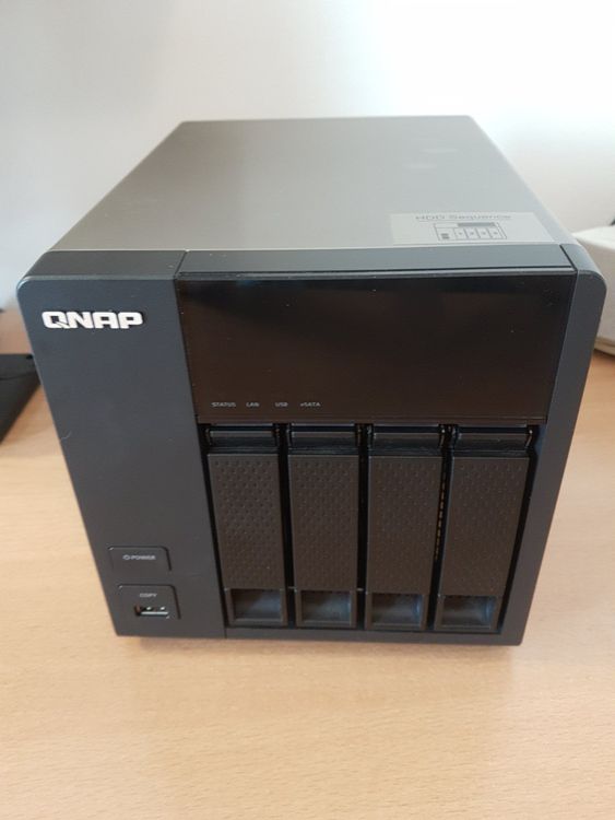 QNAP TS 412 NAS 4 Bay +2x 1TB HD (Gebraucht) in für CHF 80 – mit ...